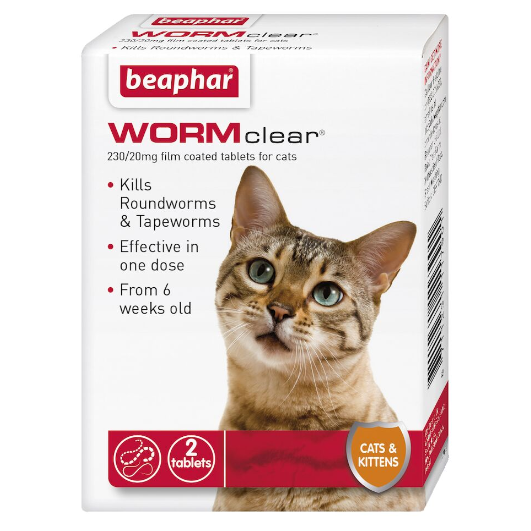 Cat Wormer - Petnap Tapeworm, Ringworm Tablets