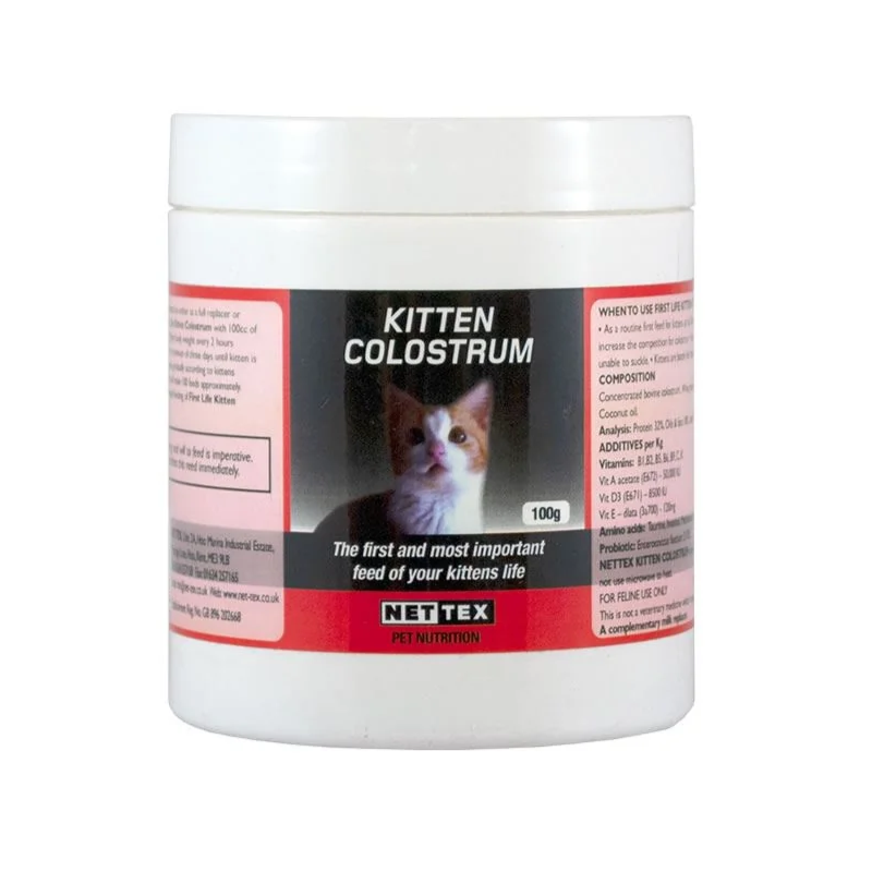 Collate Kitten Colostrum 100g - Petnap Cat Milk for Kittens