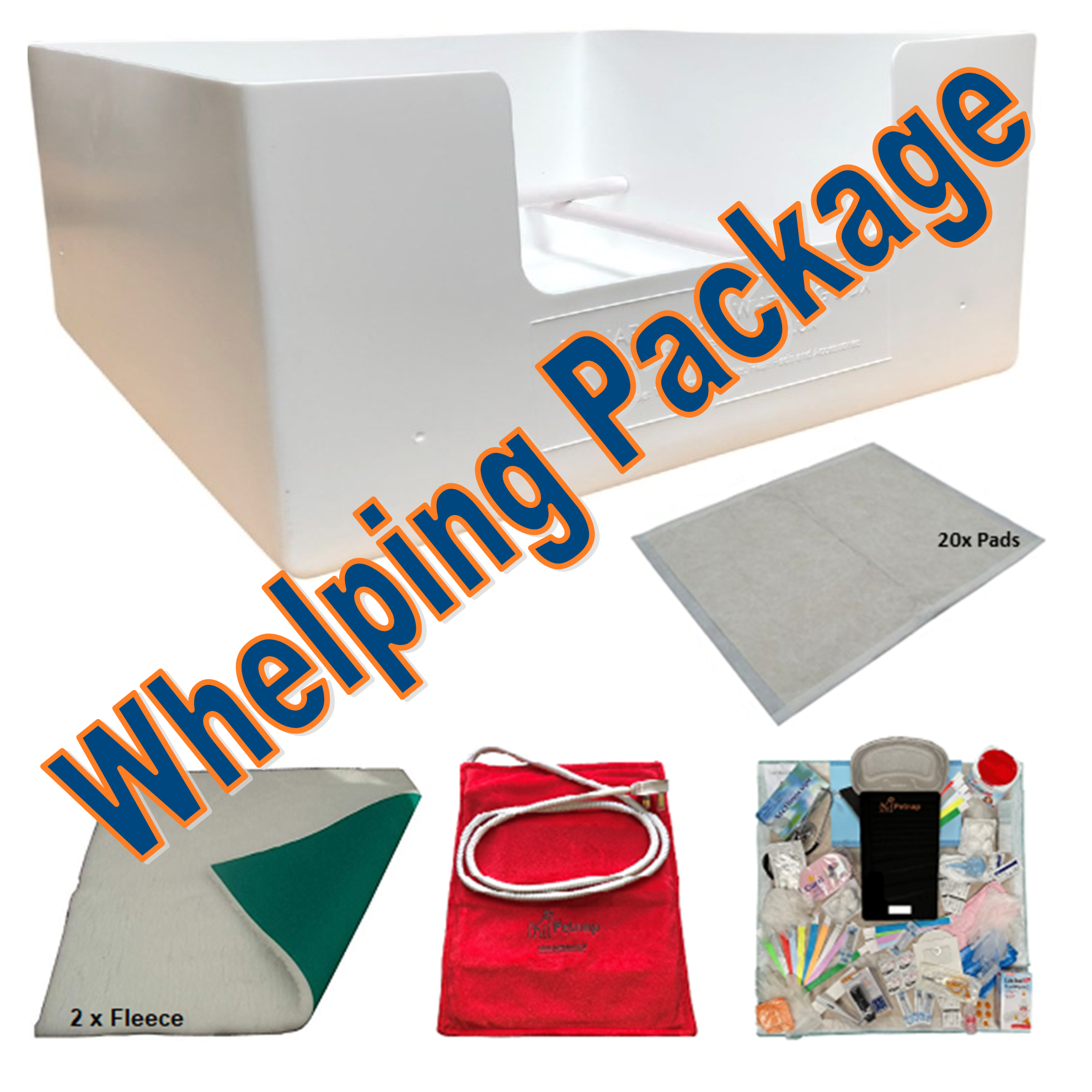 Whelping Pack | 30" Reusable Whelping Box Package
